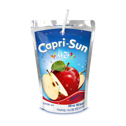 1733 Nongshim Capri-Sun Apple Drink 농심 카프리썬 사과 200ml – Koreanfood.co.in