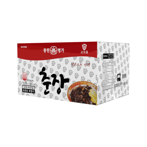 4239 Yeonghwa Food Chunjang, Korean Black Bean Paste 중찬명가 춘장 14kg ...