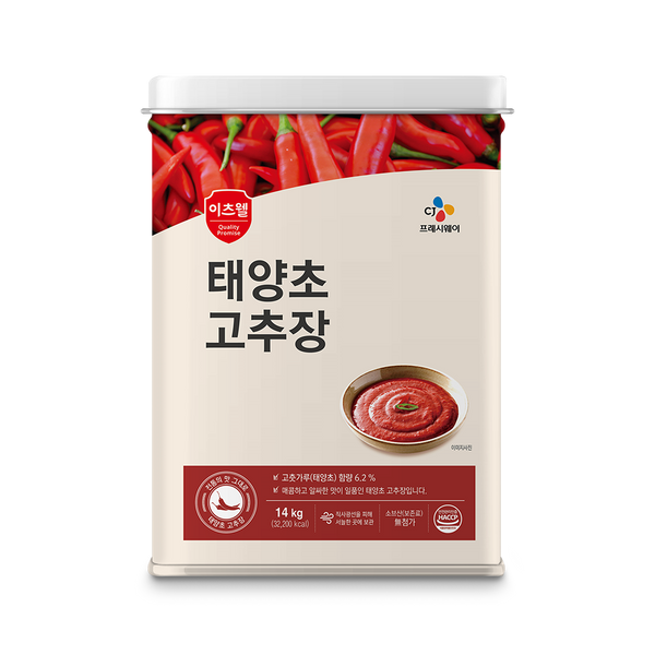 4120 CJ Freshway Gochujang, Hot Pepper Paste CJ 프레시웨이 고추장 14kg(업소용 ...